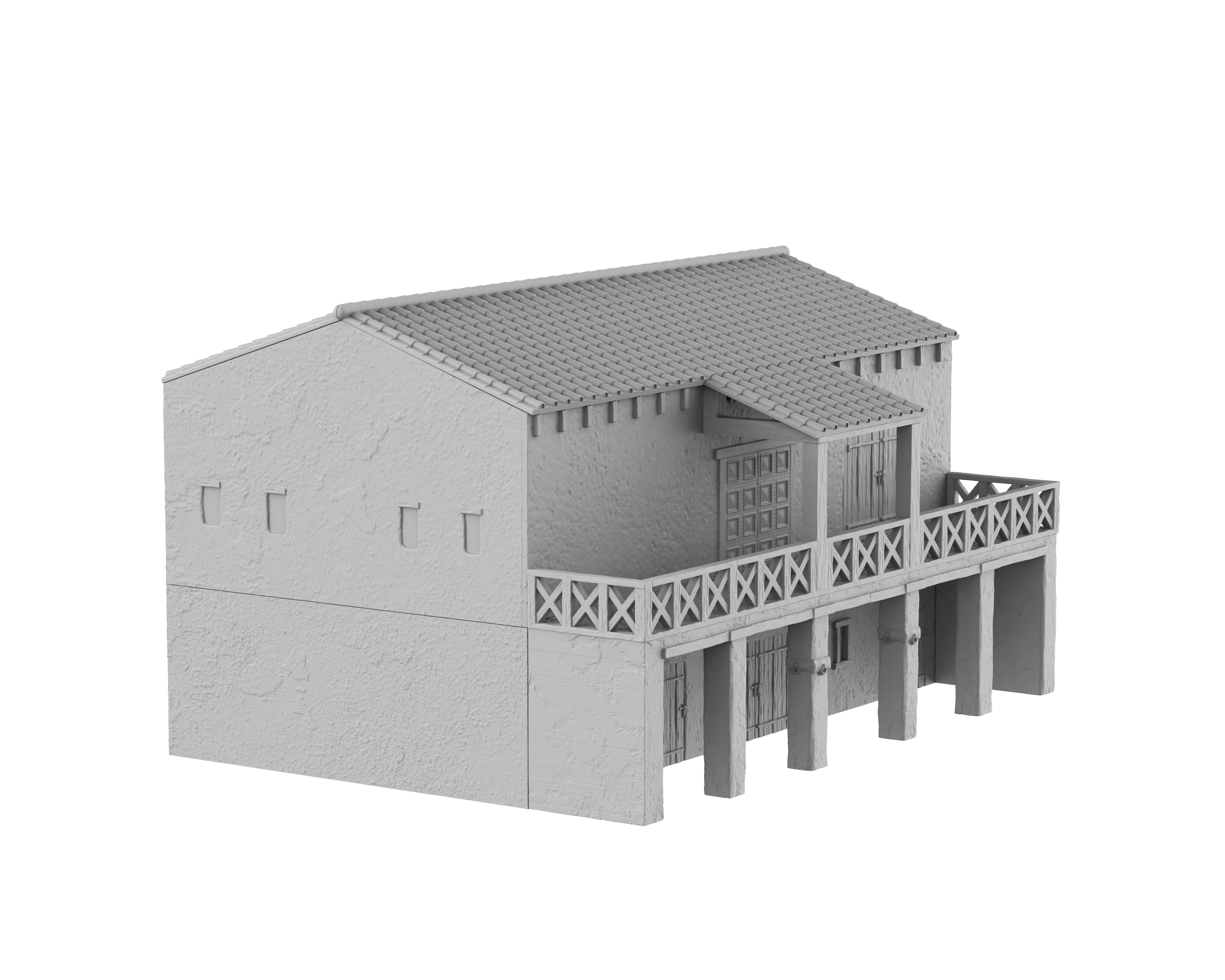 Large Barn - Papelotte Farm - Nap01 – wargamezone
