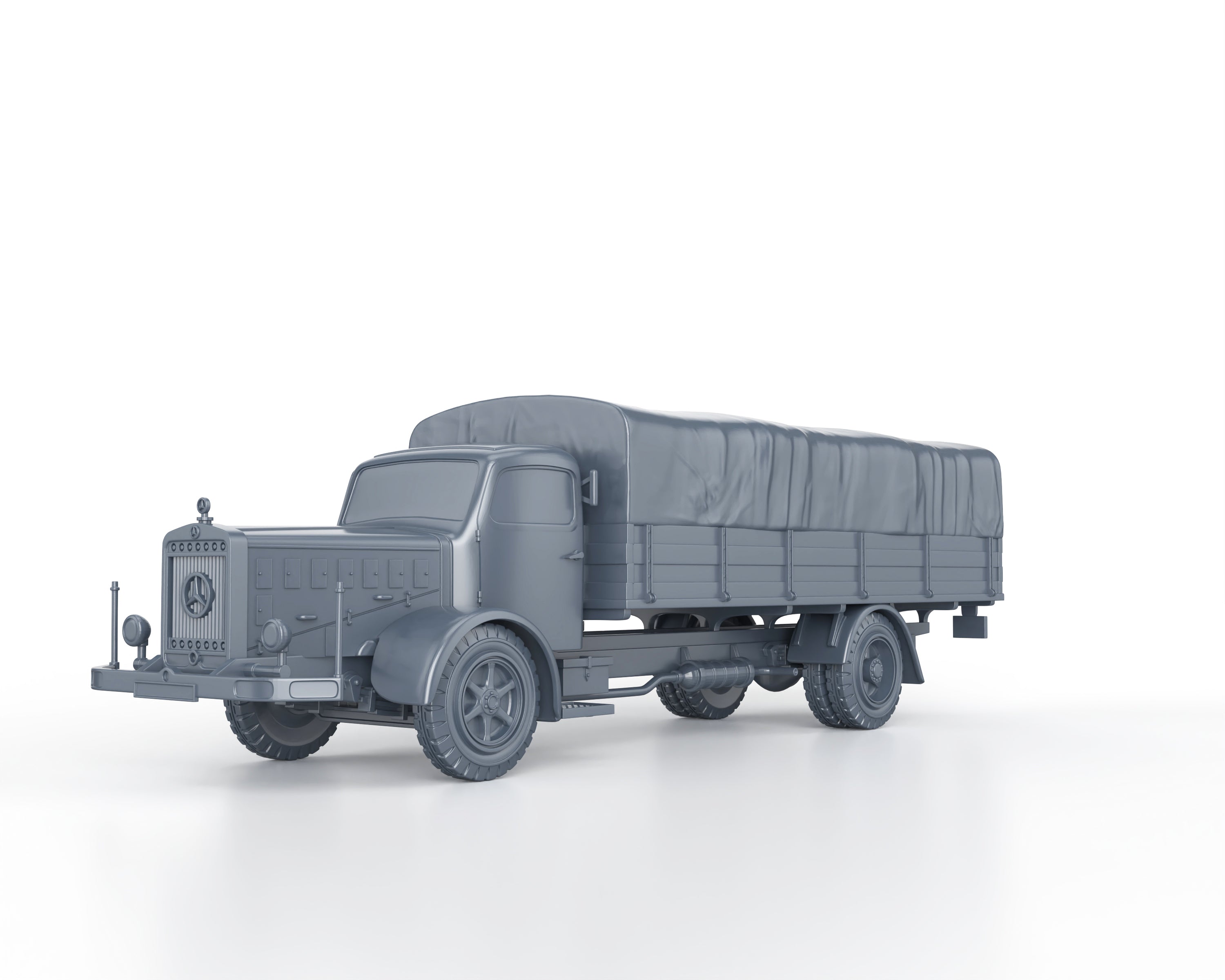 MERCEDES L6500 (solid tarp) – wargamezone
